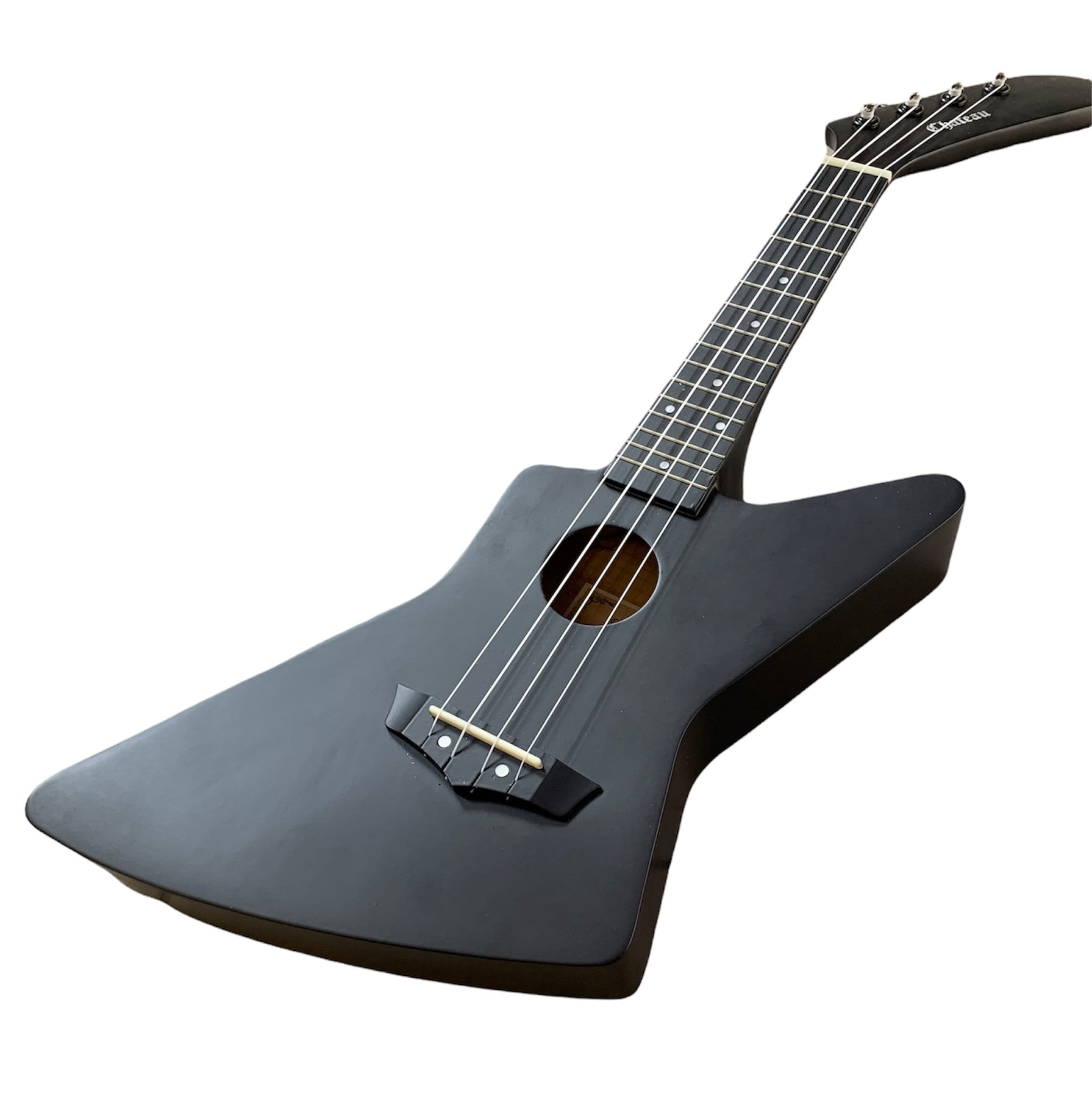 Ukulele Sopranowe Chateau Explorer Czarne + Akcesoria - muzyczni.pl